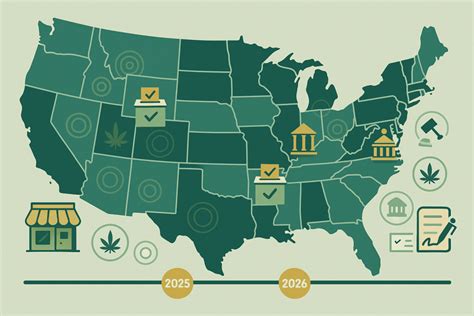 State By State Cannabis Legalization And Ballot Watch 2025 26 Outlook