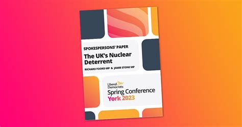 The Uks Nuclear Deterrent Liberal Democrats