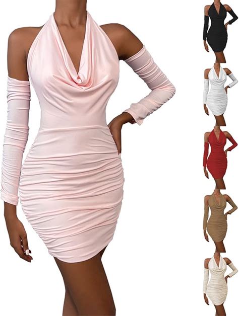 Neckholder Bodycon Kleid