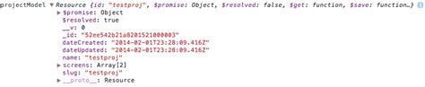 Javascript Cant Access Properties From A Ngresource Object Stack