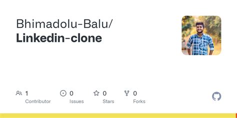 Github Bhimadolu Balu Linkedin Clone