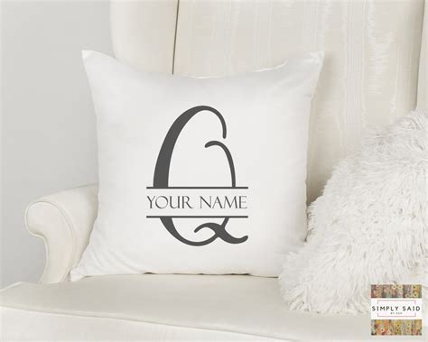 Split Letter Q Svg Split Monogram Q Svg Initial Q Svg Etsy