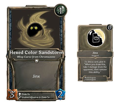 Card Hexed Color Sandstorm Rcollectivecg