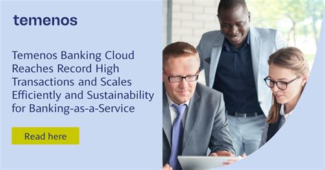 Temenos On Twitter We Are Proud To Share The New High Water Benchmark
