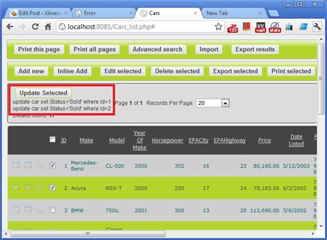 Troubleshooting Custom Buttons In Phprunner And Asprunnerpro