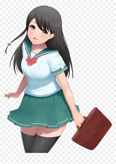 Cute Japanese Anime Girls Hd Png Download Vhv