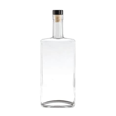 Tequila Whiskey Gin Rum Brandy Vodka Glass Bottles For Liquor Factory