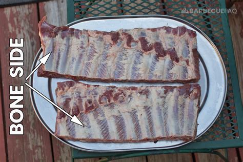 Should You Smoke Ribs Bone Side Up Or Down Barbecue Faq