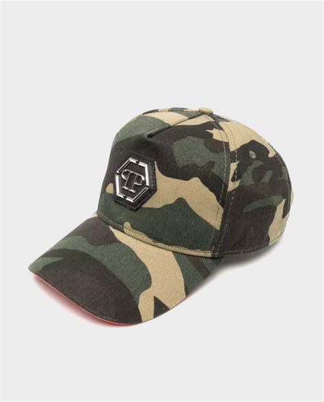 Czapka Z Daszkiem Hexagon W Print Moro Philipp Plein Moliera2