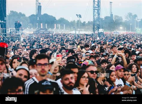 Milan Italy 27th July 2023 The Weeknd Is Performing Live During The After Hours Til Dawn