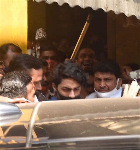Aryan Khans First Picture As He Walks Out Of Arthur Road Jail Wide