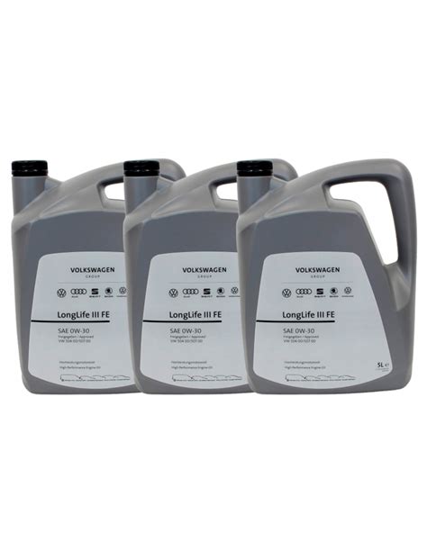 Volkswagen Long Life Iii Fe 0w30 Pack 15l