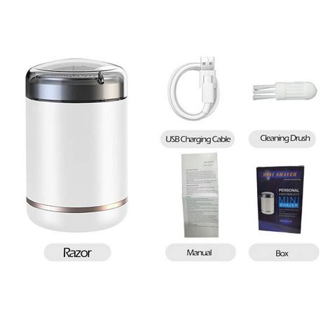 Badu Bg 1 бр Мини джобен размер Преносима електрическа самобръсначка Usb акумулаторна машина за