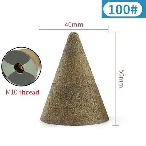 M10 Thread Diamond Chamfer Countersink Bits Cone Carve Polishing