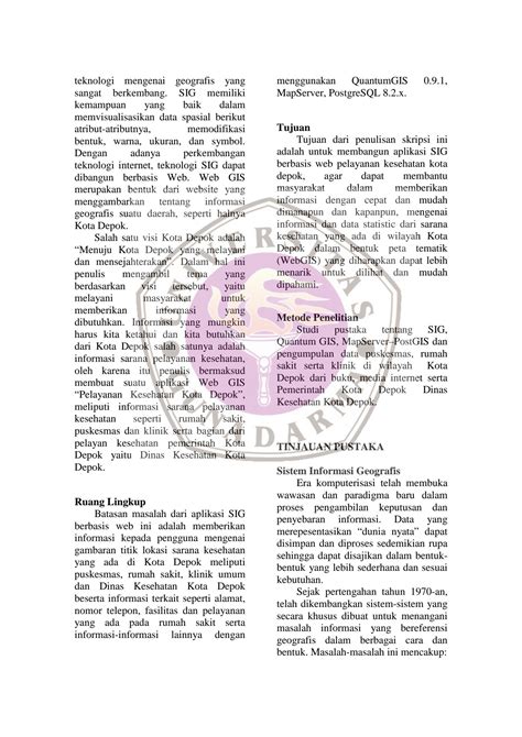 solution gis 3 aplikasi sistem informasi geografis pelayanan kesehatan