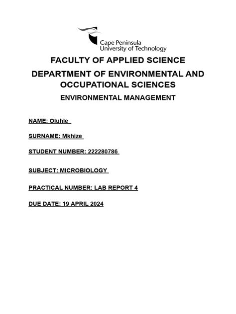 practical 4 pdf biology microbiology