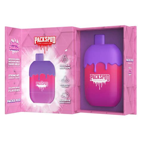 Packspod 5000 Puff 12ml Disposable Display Of 5 Mid Atlantic
