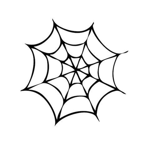 Premium Vector Cobweb Single With Retro Style Design