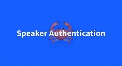 Speaker Authentication A Hugging Face Space By Ommnnitald