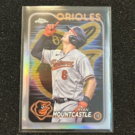 2024 Topps Chrome Lightboard Logo Refractor 265 Ryan Mountcastle Ebay