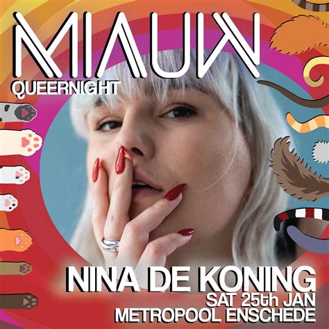 Nina De Koning Playing Miauw For The Third Time In A Row Tonight