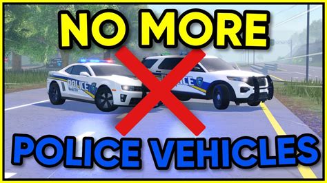 ERLC STOPPED ADDING POLICE CARS ERLC Roblox YouTube