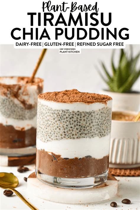 Tiramisu Chia Pudding The Conscious Plant Kitchen
