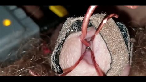 Cum Injection Estim Wires Down My Urethra To Piss Muscles And Outside
