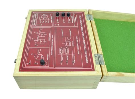 Pulse Amplitude Modulation And Demodulation Trainer