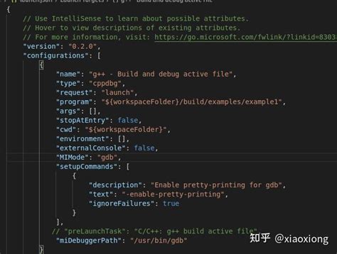 配置launch json和task json文件调试gpstk 知乎