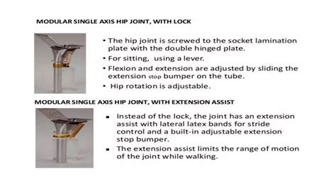 Hip Disarticulation Prosthetic Management Pptx