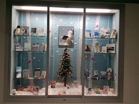 Whs Library Display December 2016 Reading Wonderland