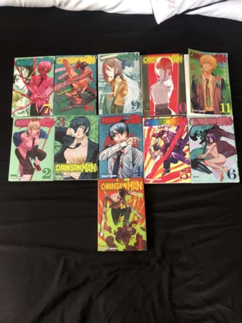 CHAINSAW MAN TATSUKI Fujimoto Complete Manga Set Volumes 1 11 ENGLISH