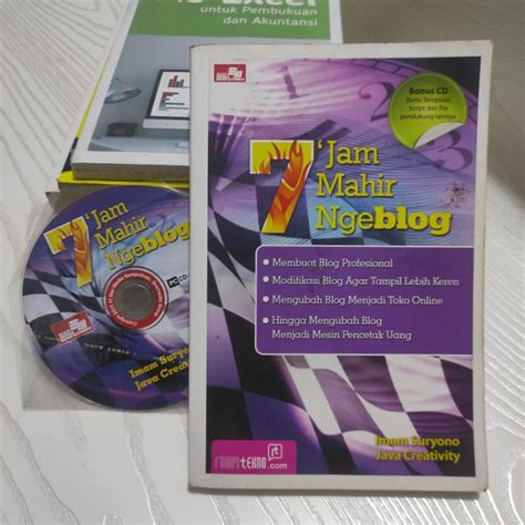 Jual Buku Bekas Ori 7 Jam Mahir Ngeblog Second Original Murah