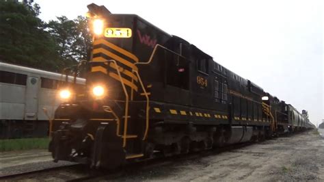 Winchester And Western J301 14 Switching Us Silica With Emd Sd9m 954 8