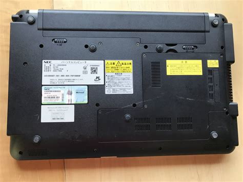 Yahooオークション Nec ノートpc Pc Ls550bs6w Lavie S Ls550b