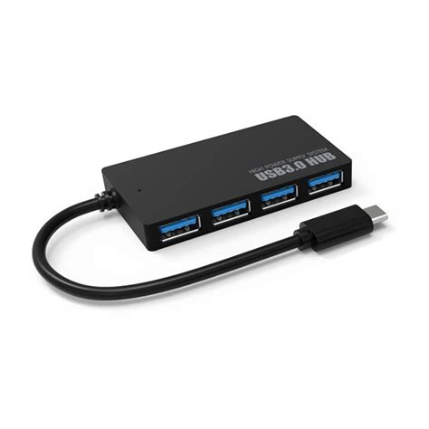High Speed 4 Ports Usb 30 Hub Multi Usb C Type C Splitter Expander