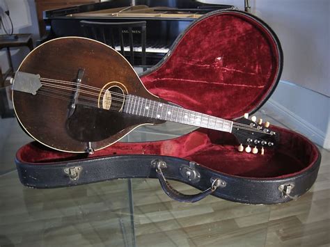 1922 Gibson A Style Mandolin Lloyd Loar Truss Rod And Reverb