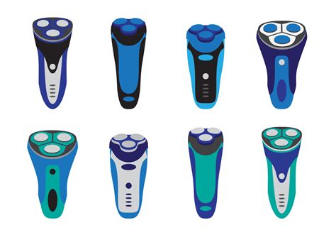 Shaver Vector Set 151185 Vector Art At Vecteezy