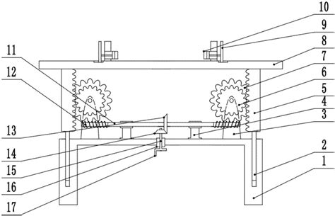 一种可升降电子产品研发工作台的制作方法