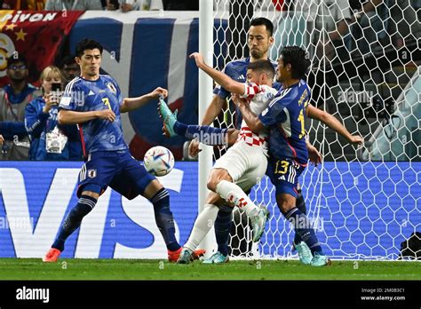Doha Qatar On December Andrej Kramaric Of Croatia During Japan V Croatia Match Of The