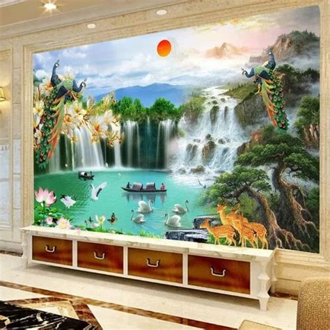 D Printed PVC Self Adhesive Wall Paper At Rs Sq Ft Polyvinyl Chloride Wallpaper In Pune