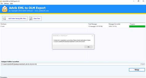 EML To OLM Converter Combine EML Files To OLM