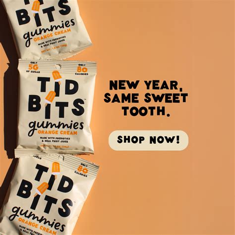 Tidbits Candy A Better For You Low Sugar Gummy Candy