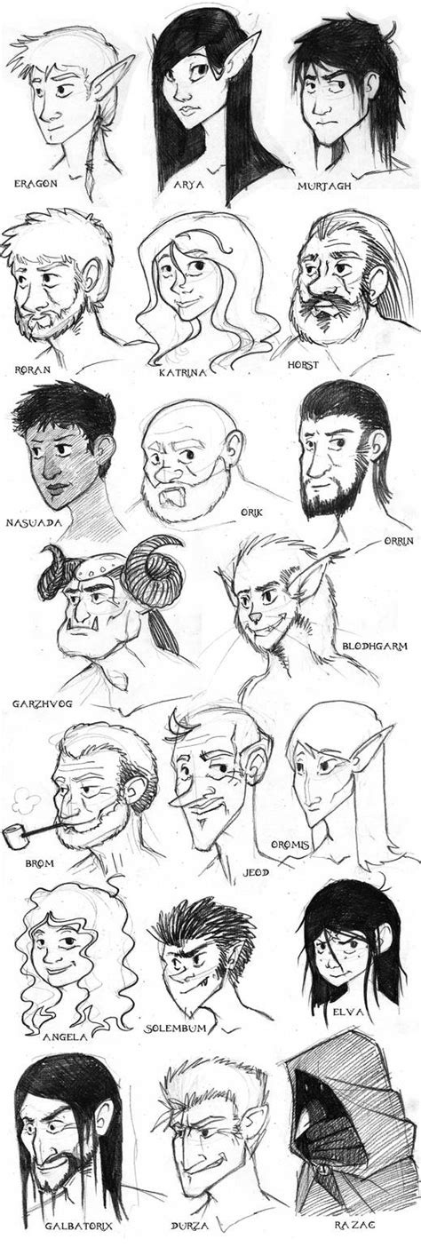 Inheritance Cycle Characters 2 By Phi8 On Deviantart
