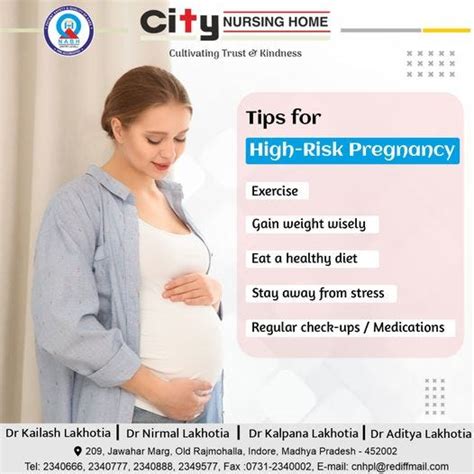 High Risk Pregnancy Care In Indore City Nursing Home City Nursing
