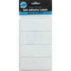 Self Adhesive White Labels Pack Of 200 From 1 00 Gbp The Works