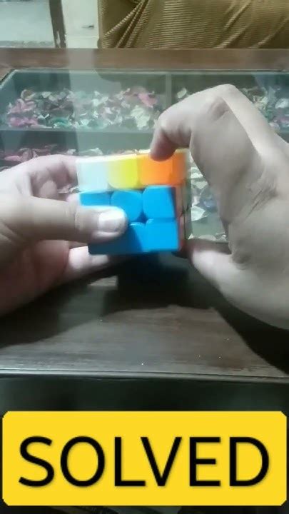 Rubix Cube Magic Trick Viral Ytshorts Trending Rubixcubesolve