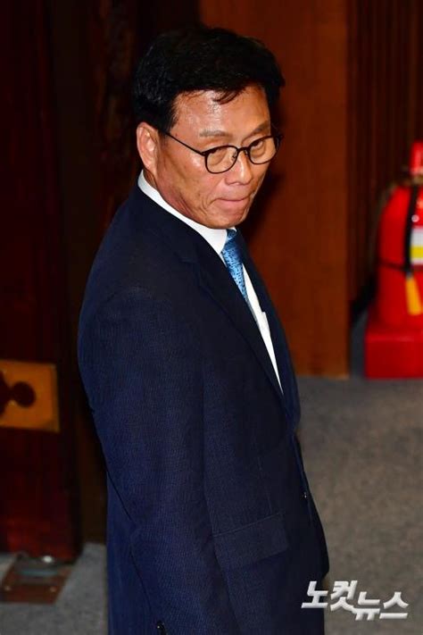 굳은 표정의 박광온 원내대표 노컷뉴스