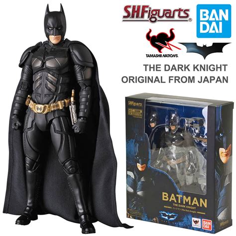 Model โมเดล ของแท 100 Bandai S H Figuarts Batman The Dark Knight 2008